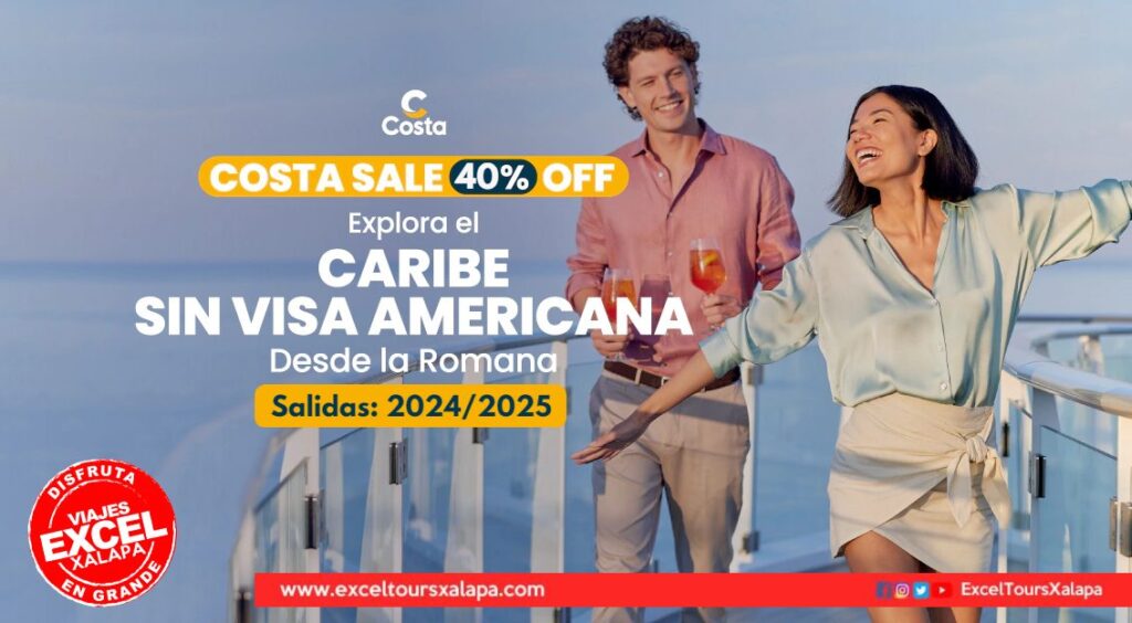 Costa Cruceros llega a México para ofrecer itinerarios por el Caribe ...
