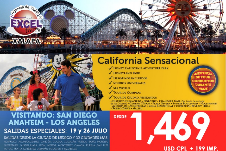 Viaja este Verano a California y disfruta de los mejores parques de ...
